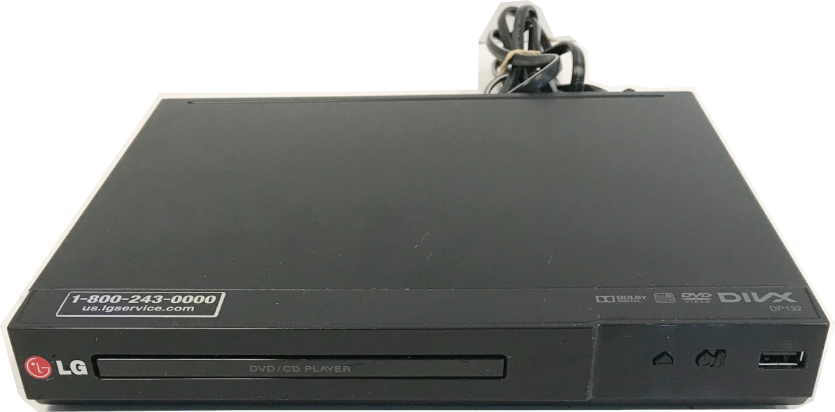 LG DVD player DP132