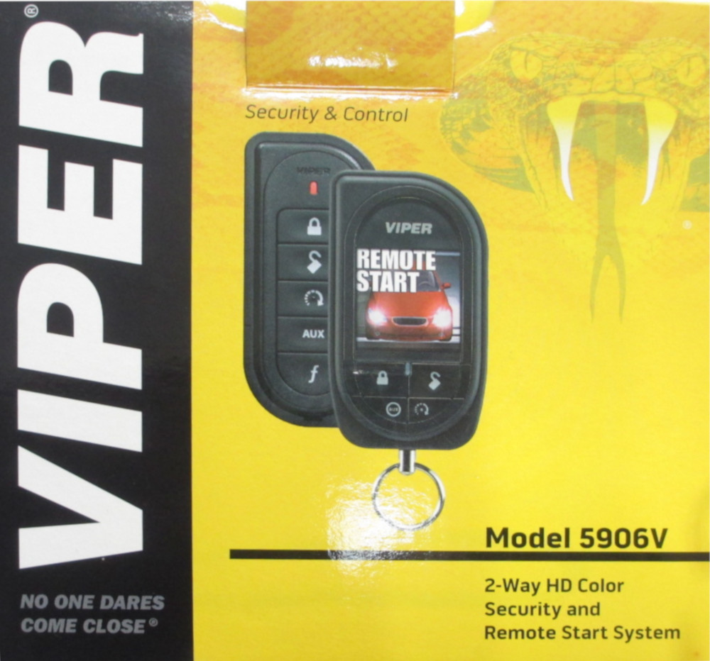 Viper Car Alarm 5906V - Car Alarm New In Box