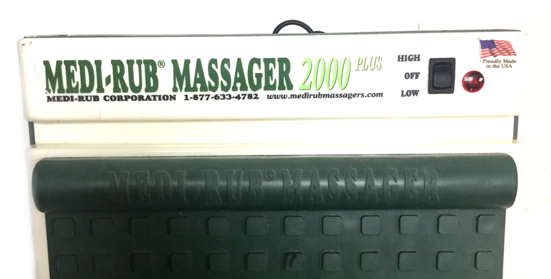 Medi-Rub Massager 2000 Plus MR-3F 1.0A Foot Massager