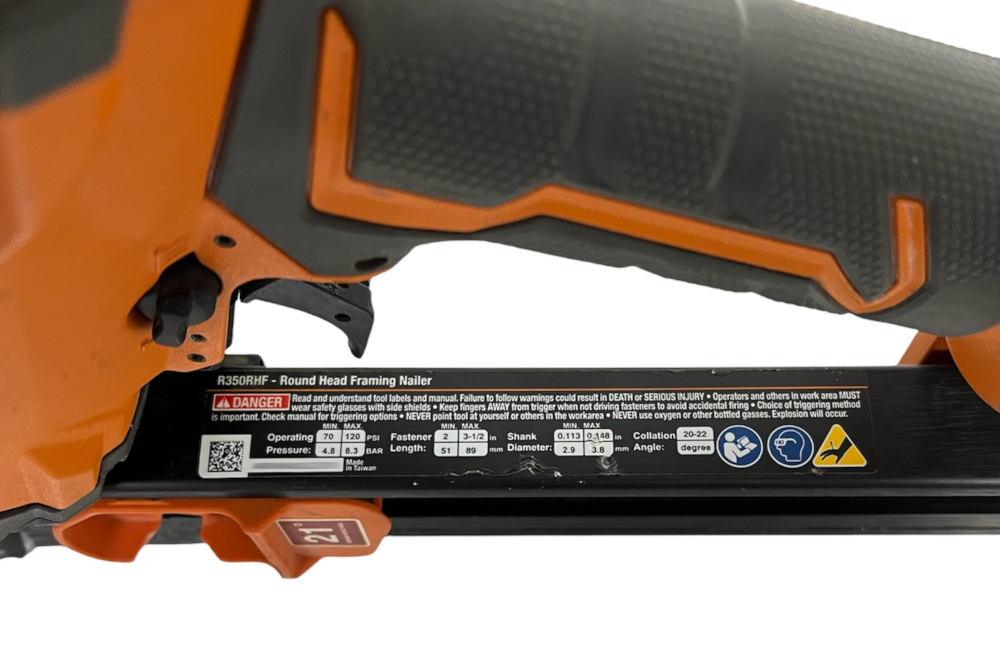 Ridgid Air tool R350RHF