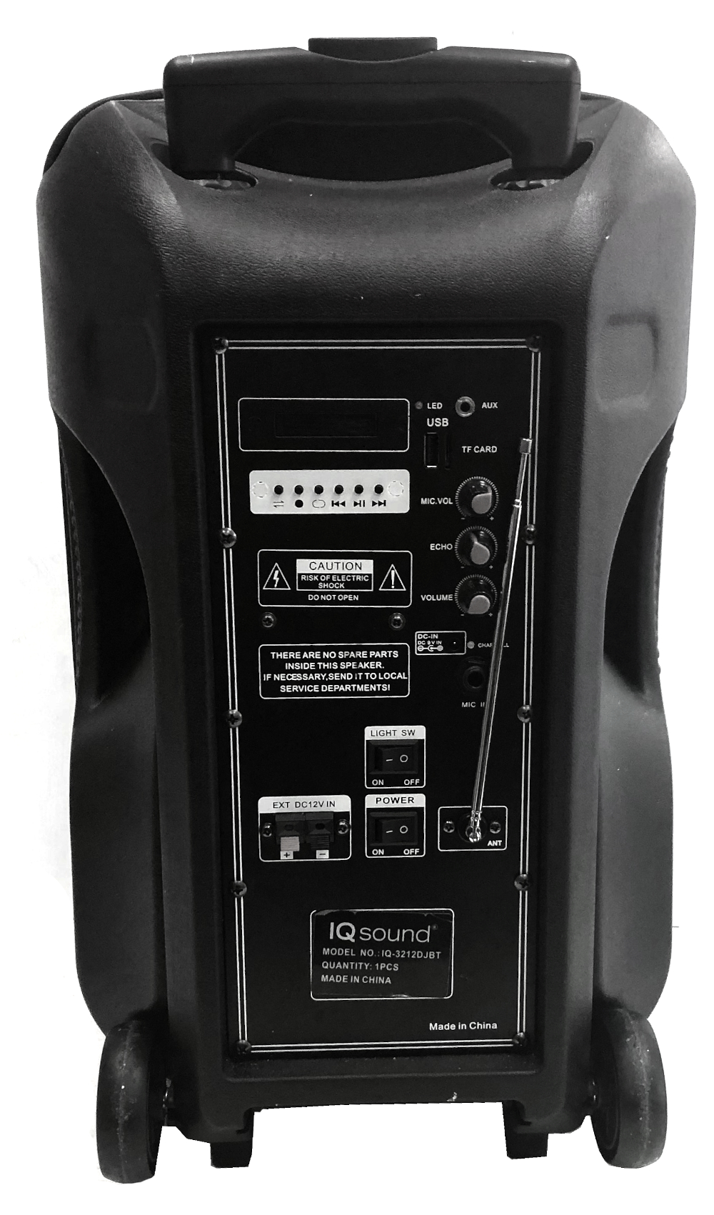 IQ Sound Bluetooth speaker IQ-3212djbt