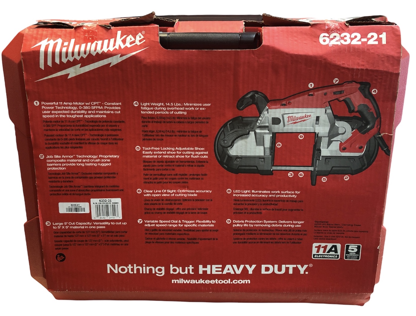 Milwaukee Cordless hand tools 6232-21