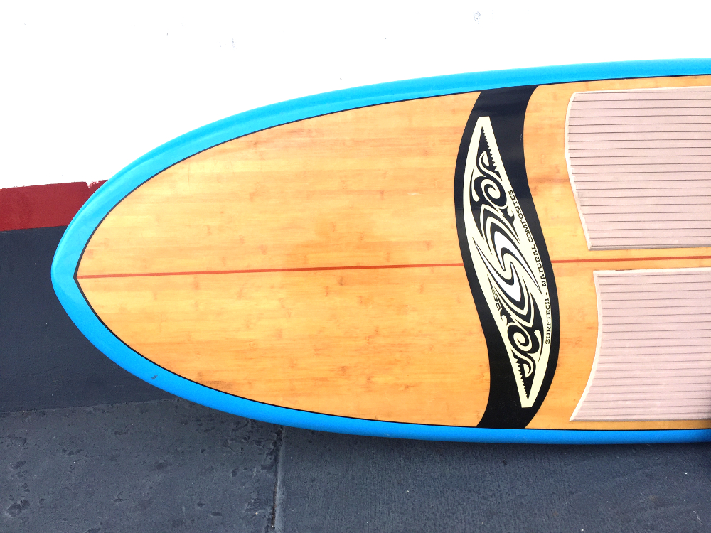Surftech Bamboo Paddleboard Balboa