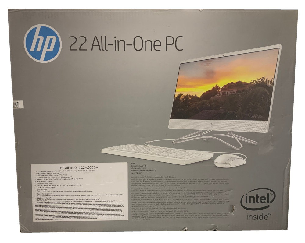 HP All-in-one 22-C0063W