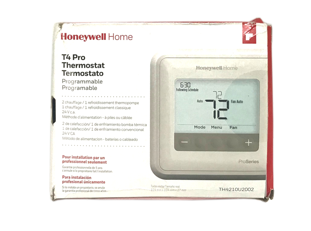 Honeywell Thermostat T4 Pro (TH4210U2002)