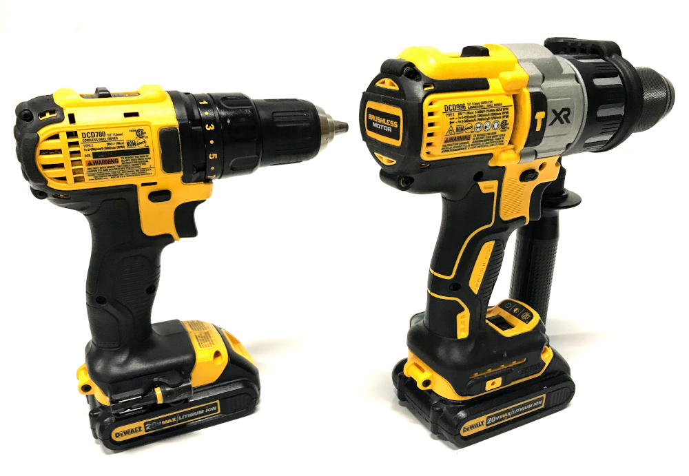 Dewalt Cordless hand tools DCD780/DCD996