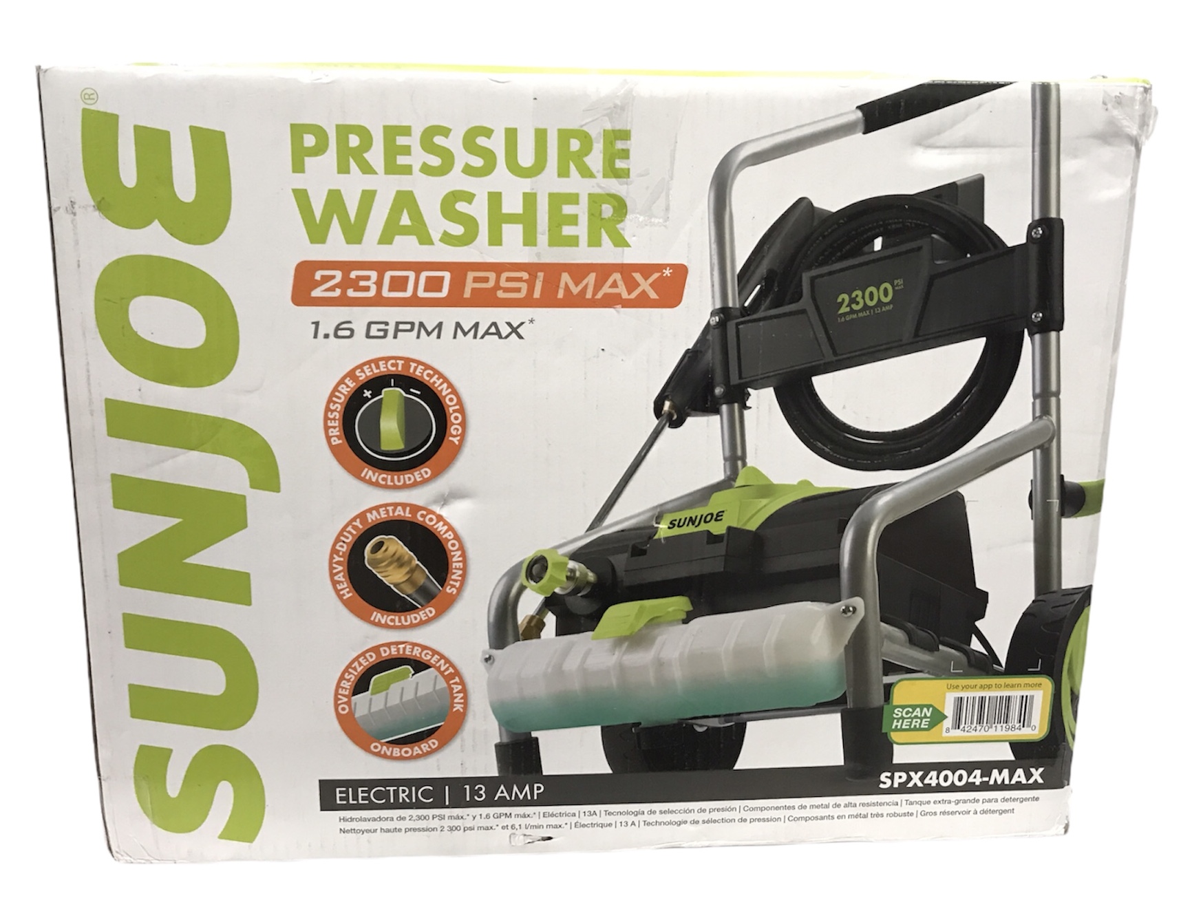 Sun Joe Power equipment SPX4004-MAX