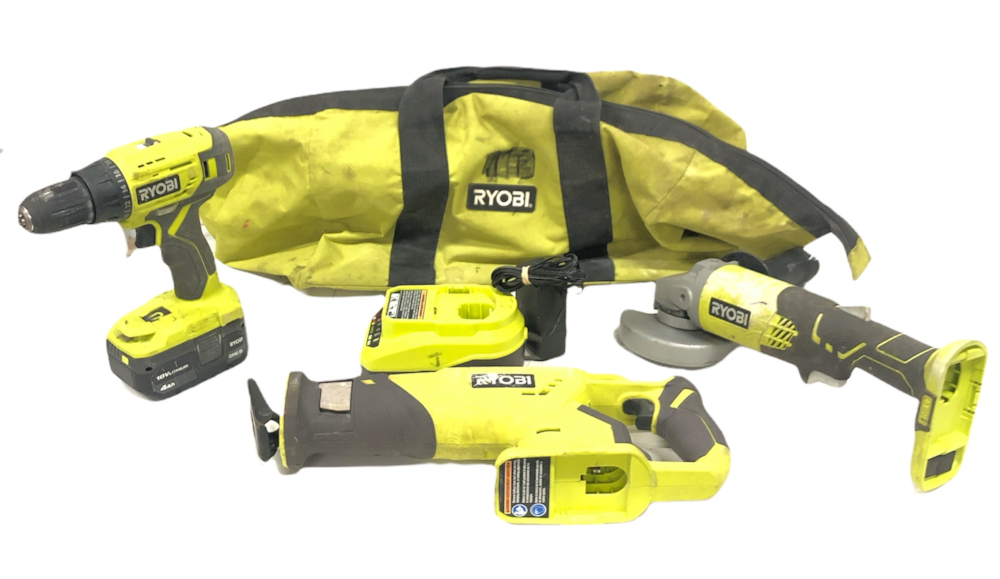 Ryobi Cordless hand tools One+ Cordless Set