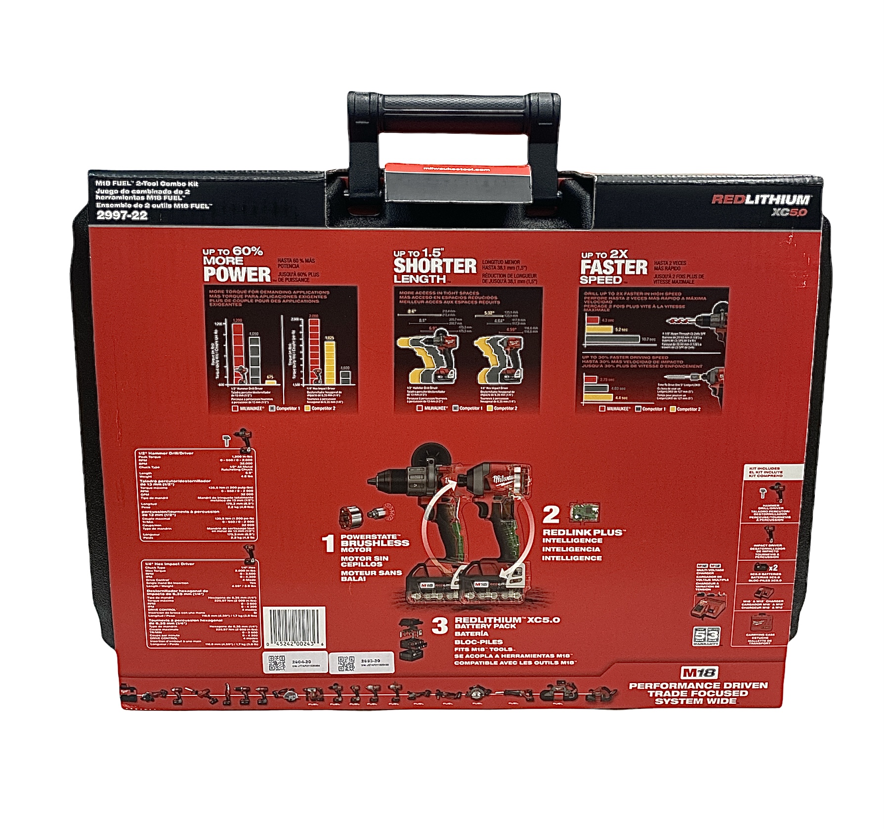 Milwaukee Cordless hand tools 2997-22