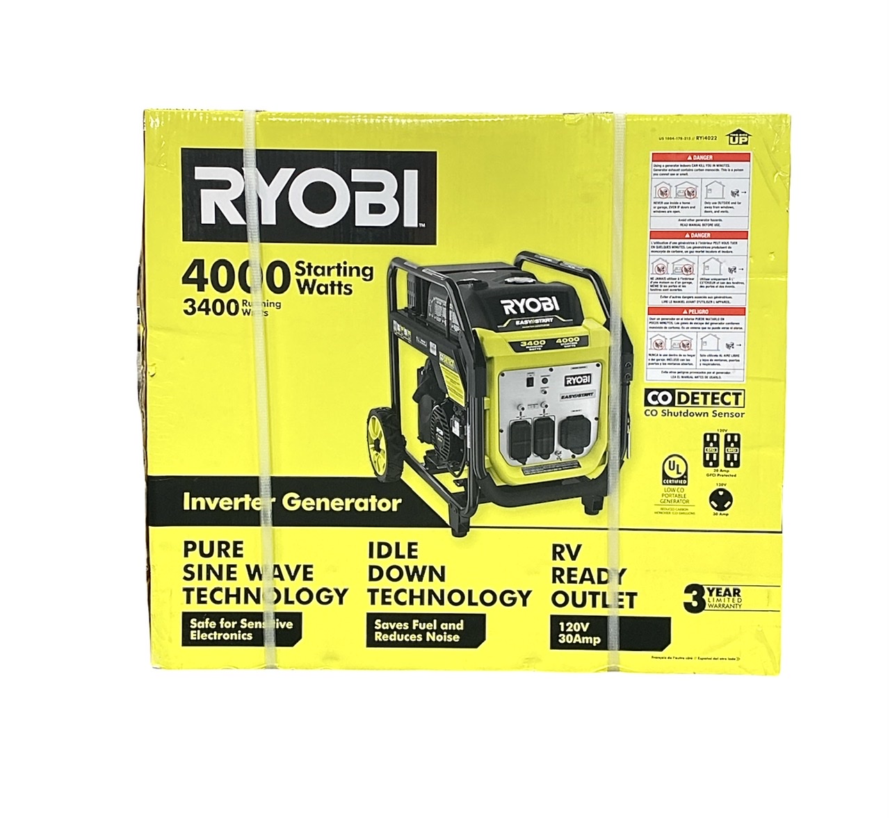 Ryobi Power equipment RYi4022VNM