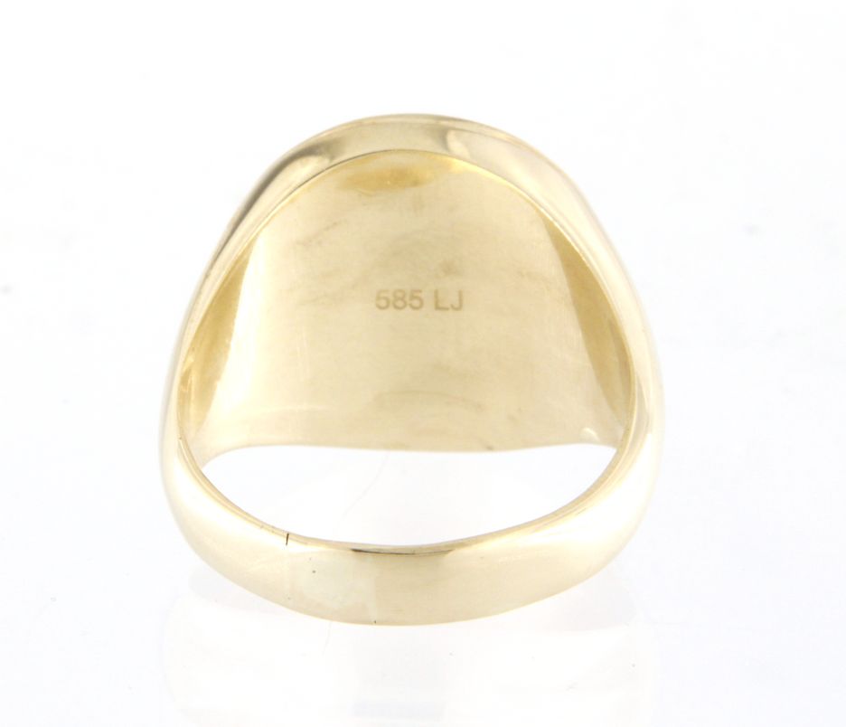 Crown Men's Signet Ring