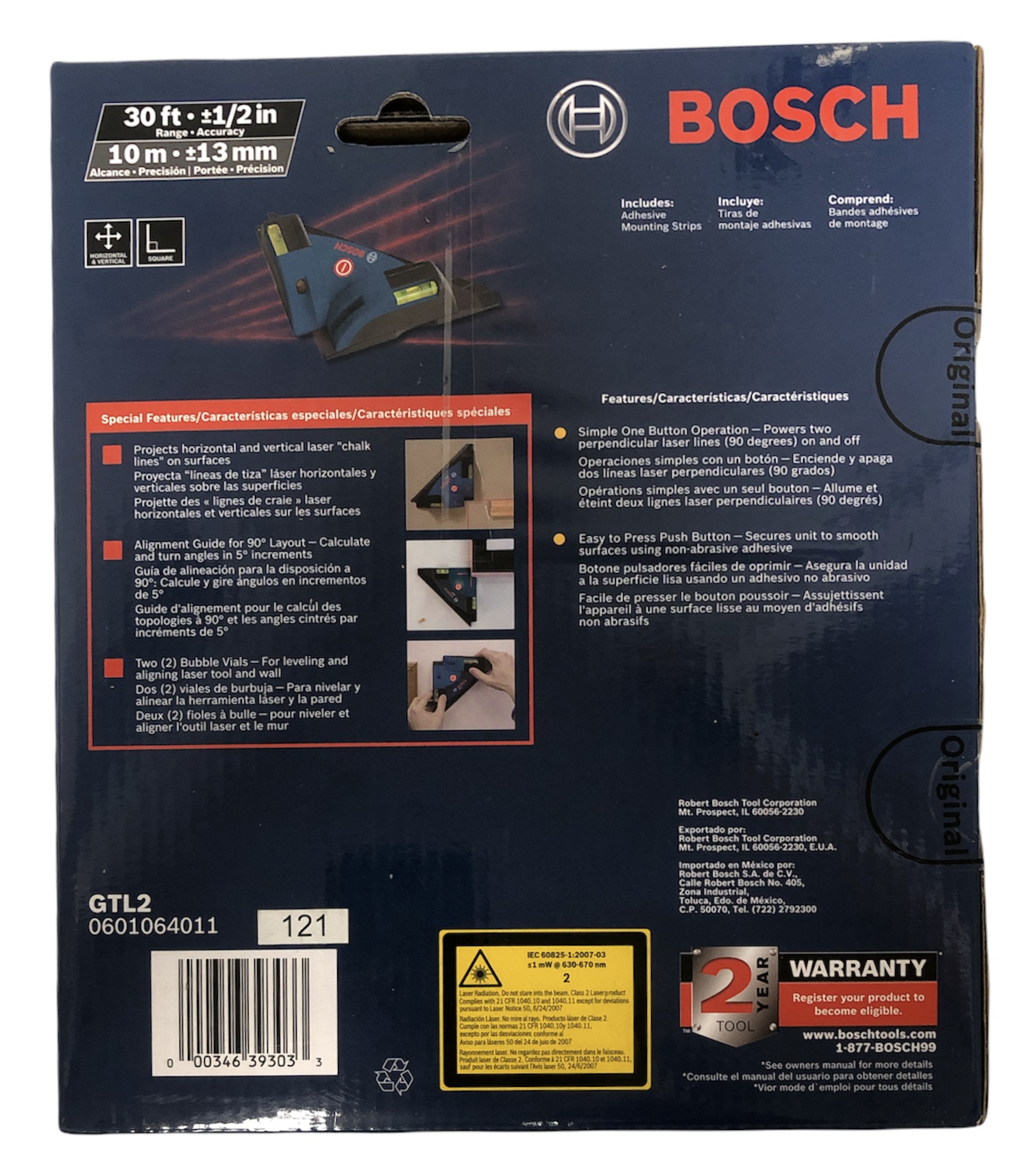 Bosch Survey Equipment GTL2