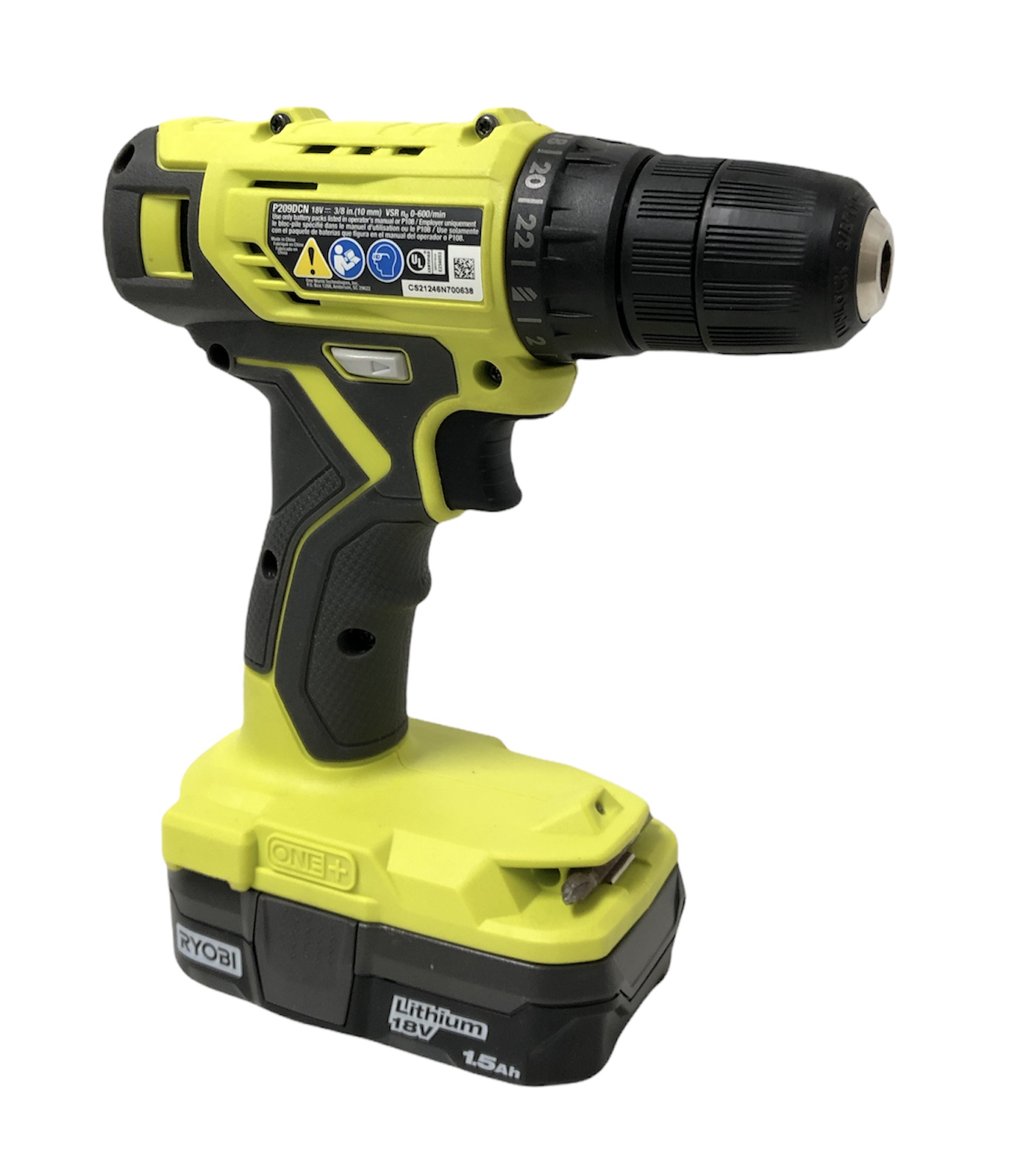 Ryobi Cordless hand tools PDD209K