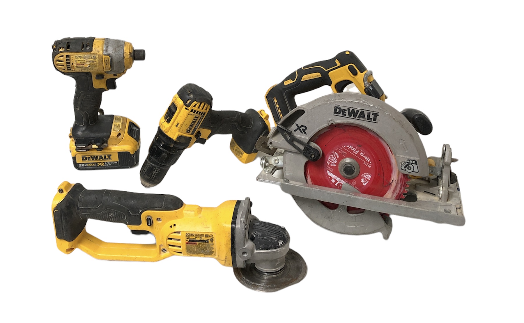 Dewalt Cordless hand tools DCD780 DCS570