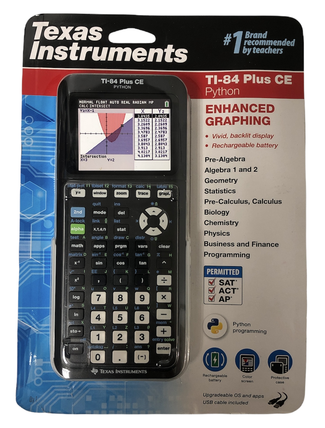 Texas Instruments Calculator TI-84 Plus CE