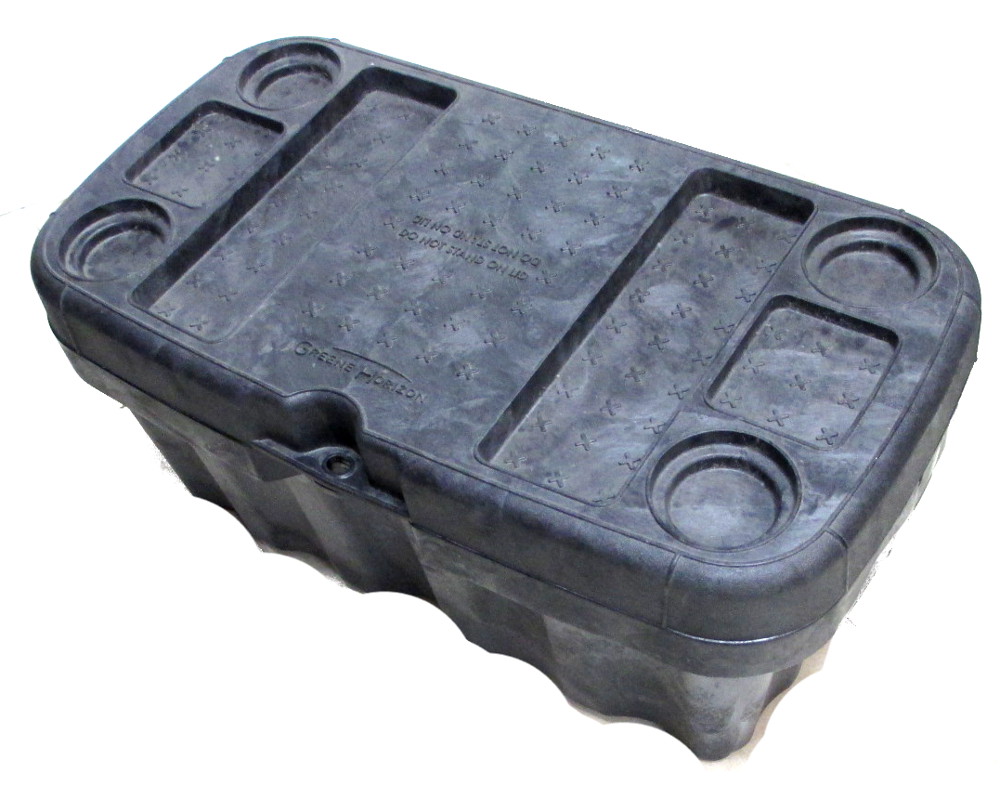 Power Packer Toolbox Green Horizon Tool/Storage Box