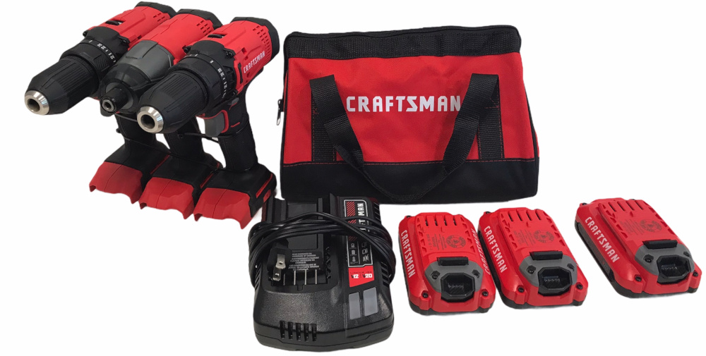 Craftsman Cordless hand tools CMCD700 x 2 - Cmcf800