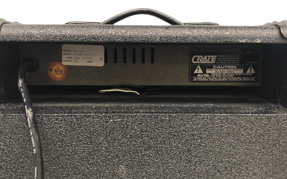 Crate Amp - Guitar KX-15