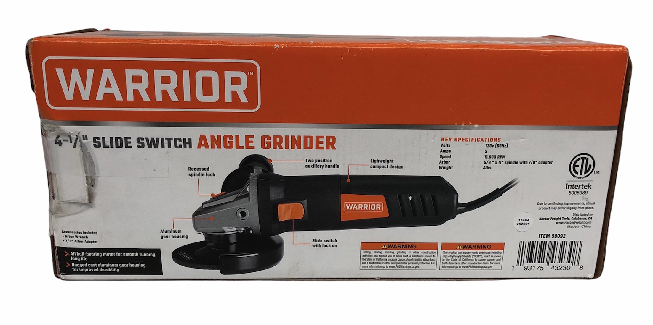 Warrior Corded hand tools 58092