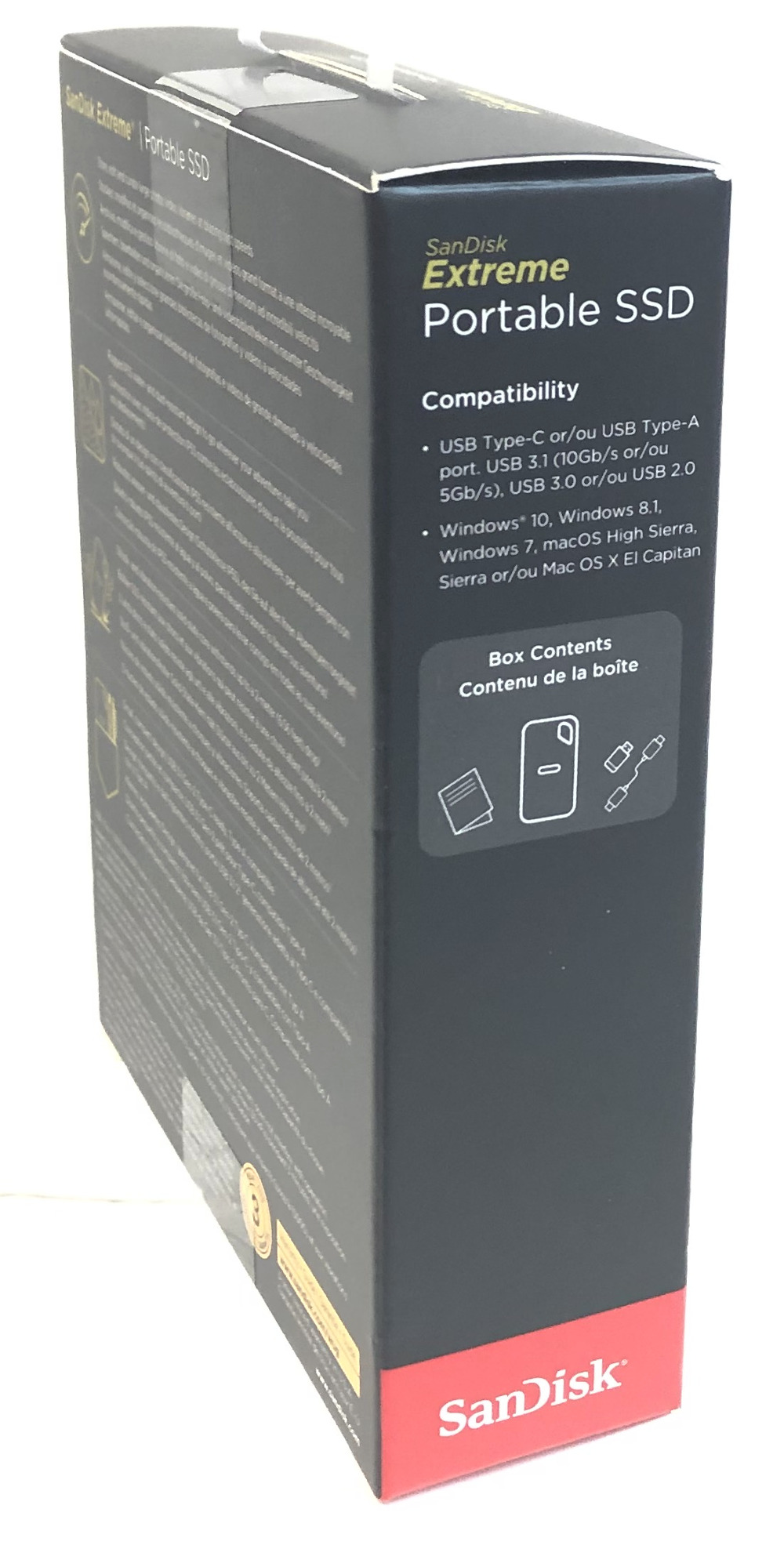 SanDisk External hard drive Portable SSD