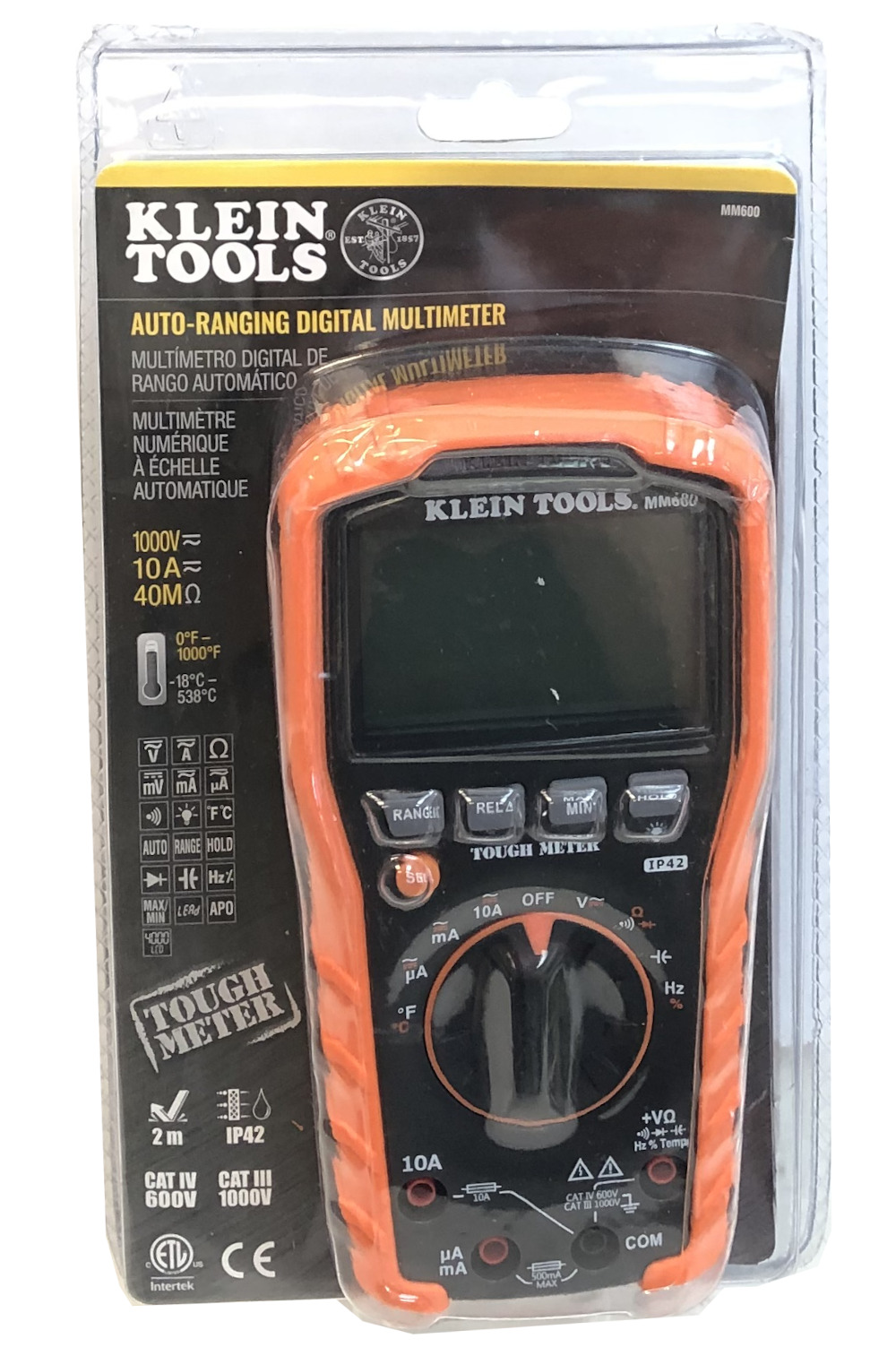 Klein Electrician tools MM600