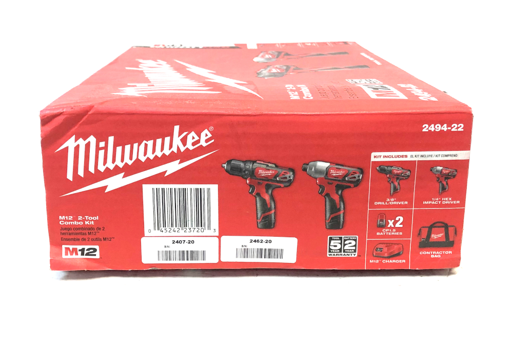 Milwaukee Cordless hand tools 2494-22