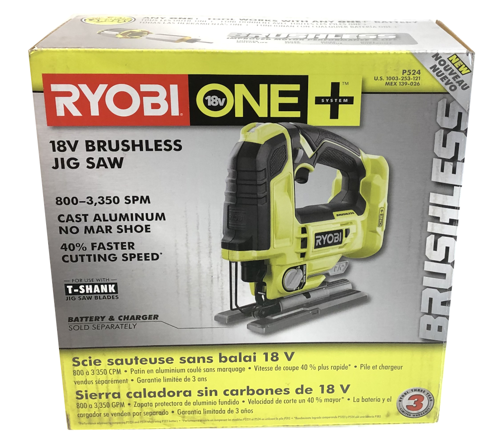 Ryobi Cordless hand tools P524