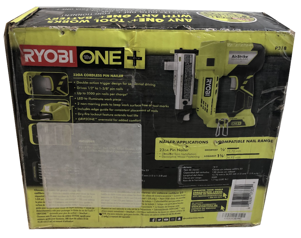 Ryobi Cordless hand tools P318