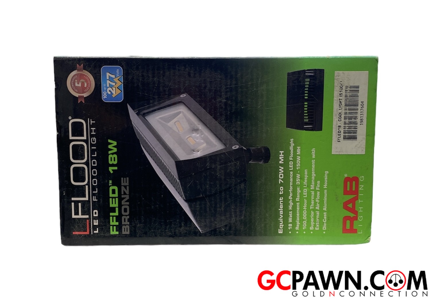 RAB Lighting Lights FFLED18 Flood Led Floodlight