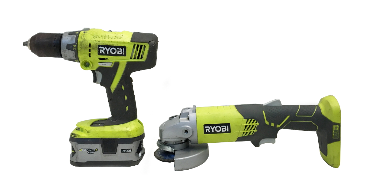 Ryobi Cordless hand tools P213 & P4221