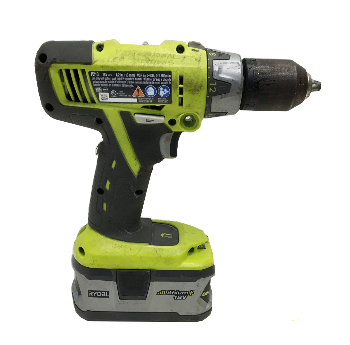 Ryobi Cordless hand tools P213 & P4221