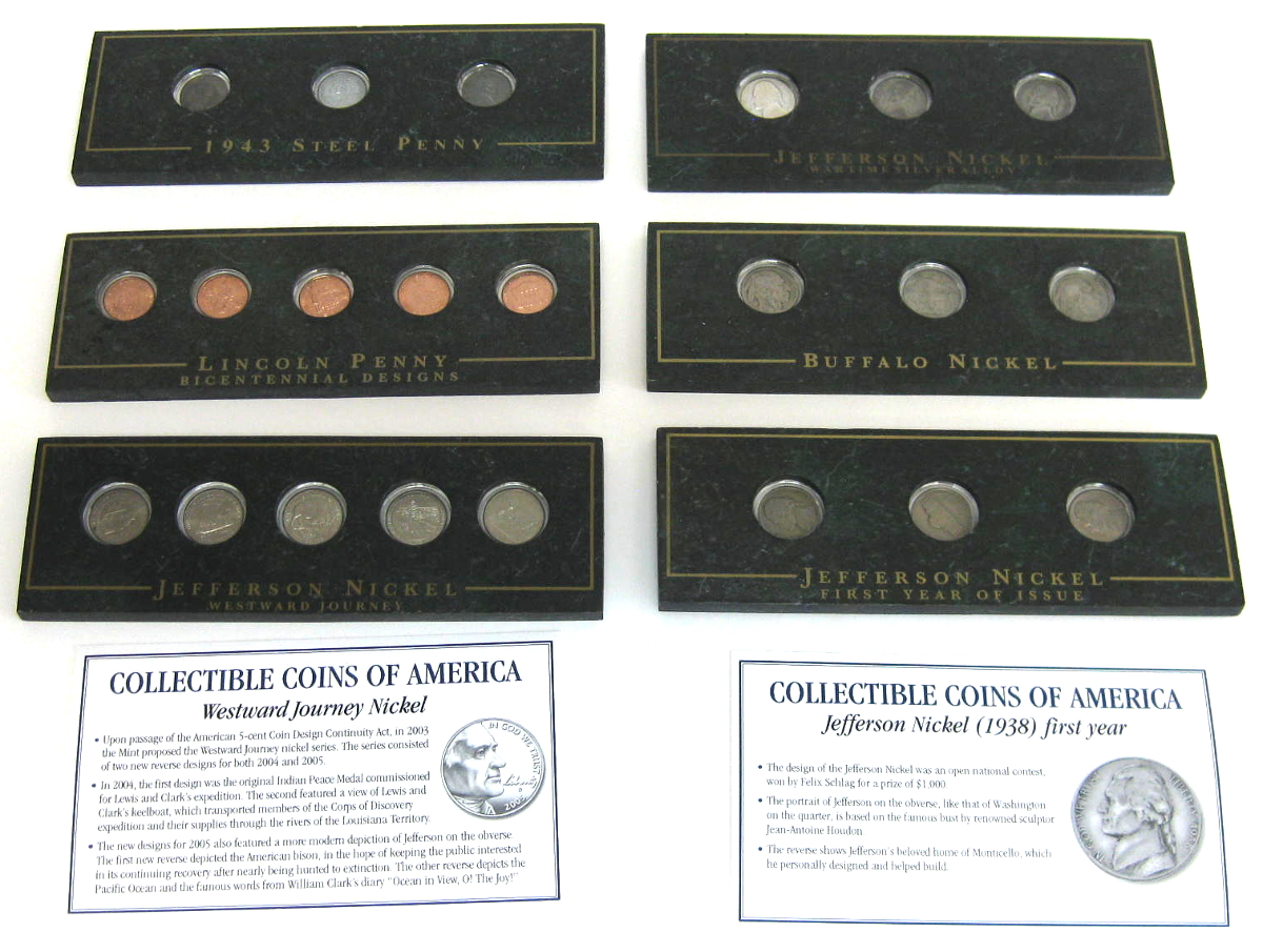 United States of America Collectible Set Danbury Mint Collectible Coins ...