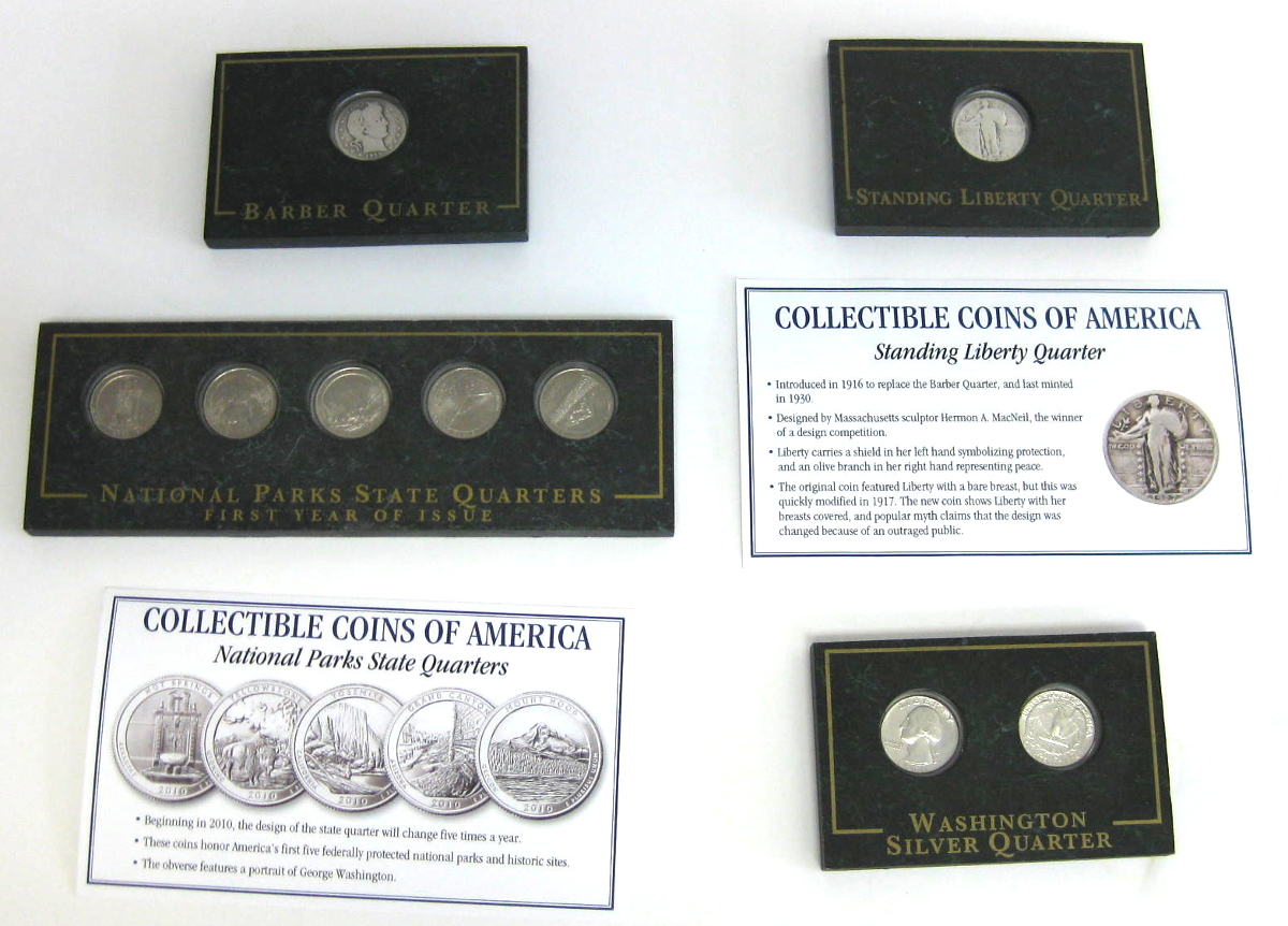 United States of America Collectible Set Danbury Mint Collectible Coins ...