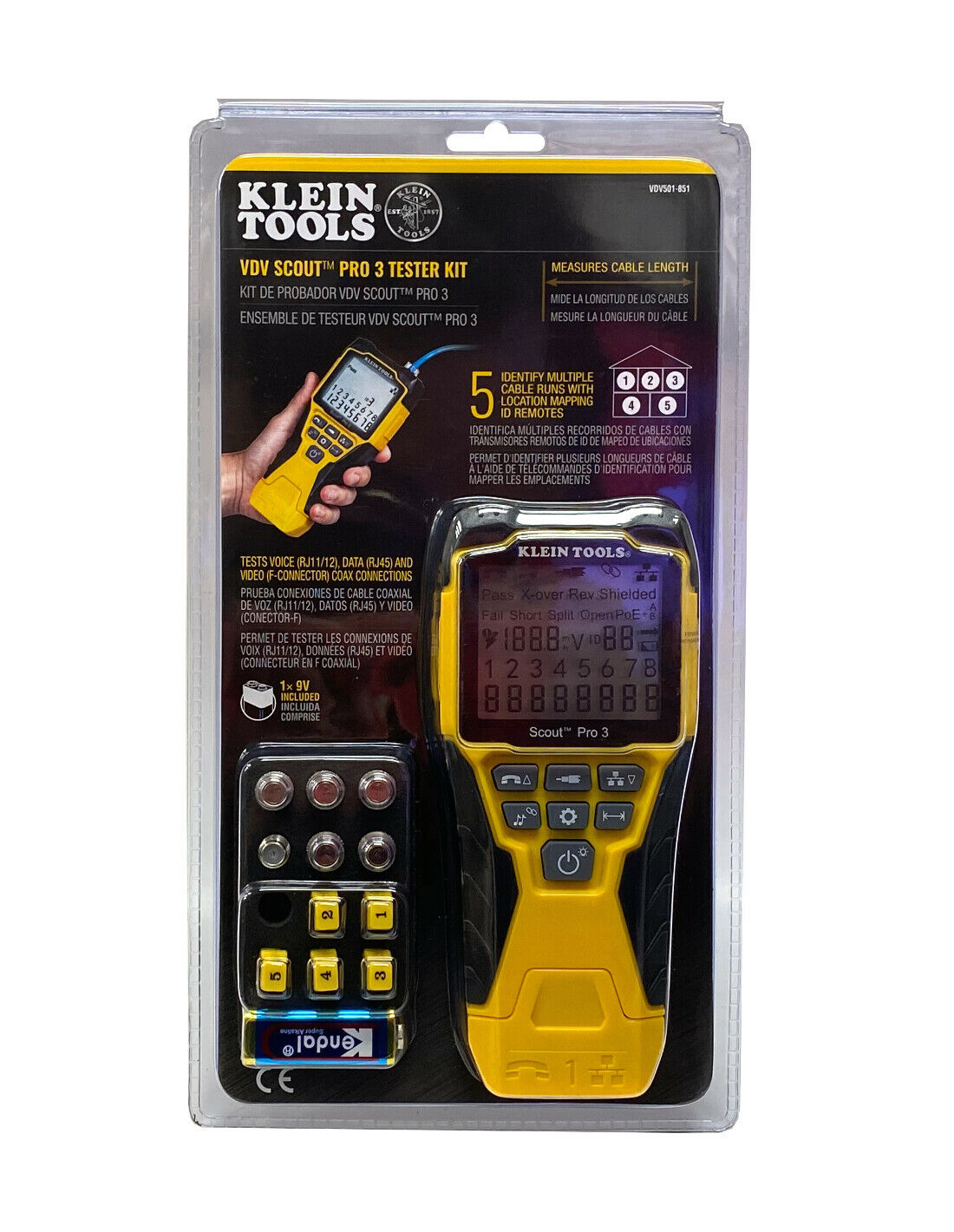 Klein Electrician tools VDV501-851