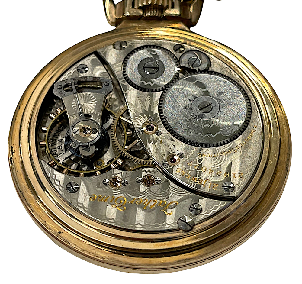Elgin Pocket watch Father Time 21J
