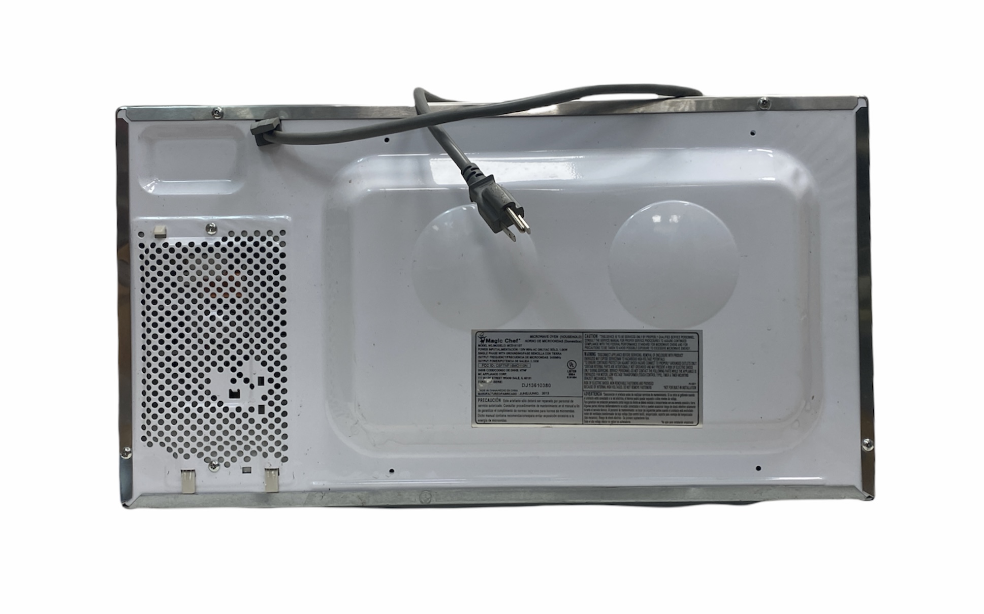 Magic Chef Microwave oven MCD1611ST