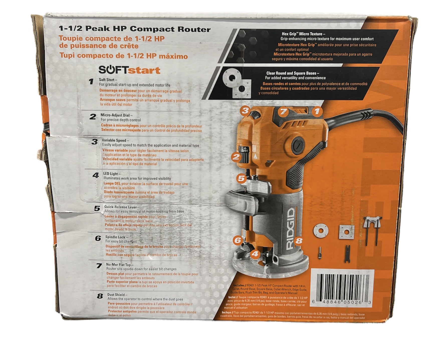 Ridgid Corded hand tools R24012