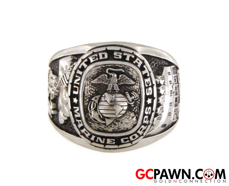 Balfour US Marine Corps Men's Class ring