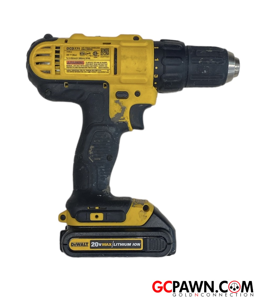 Dewalt Cordless hand tools DCD771