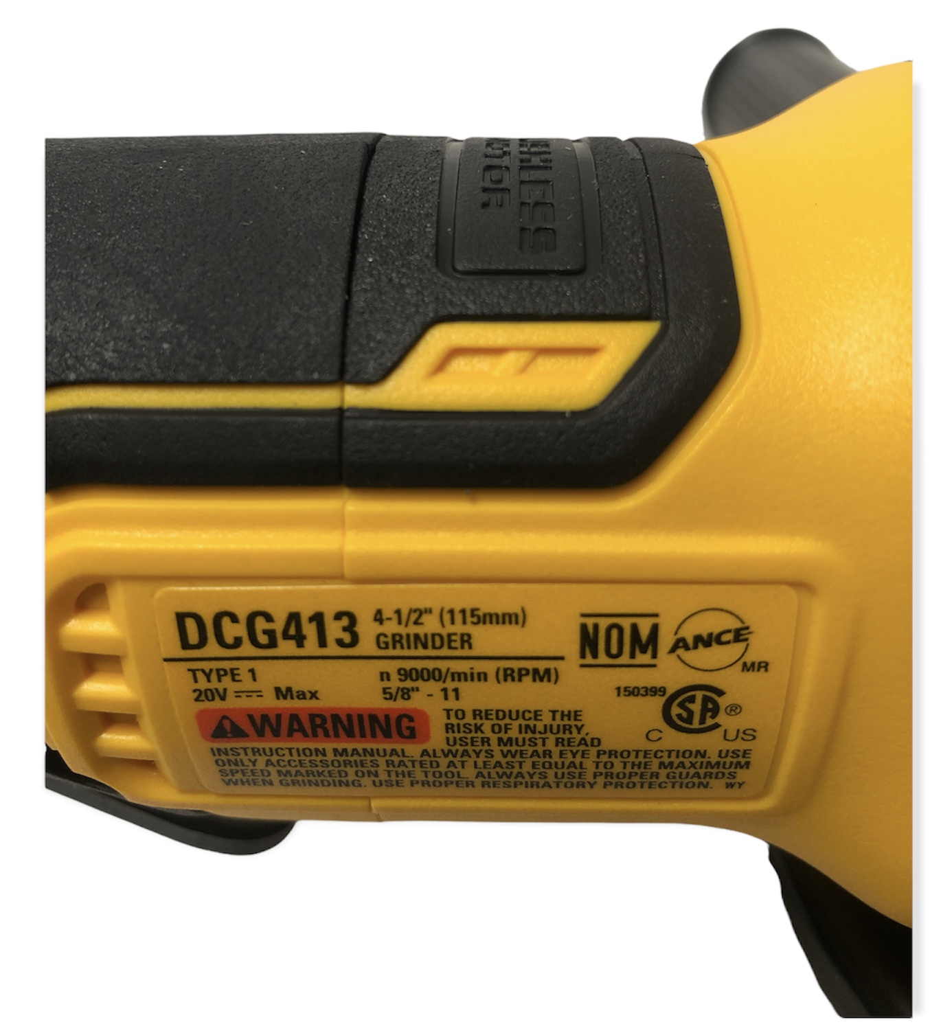 Dewalt Cordless hand tools DCG413