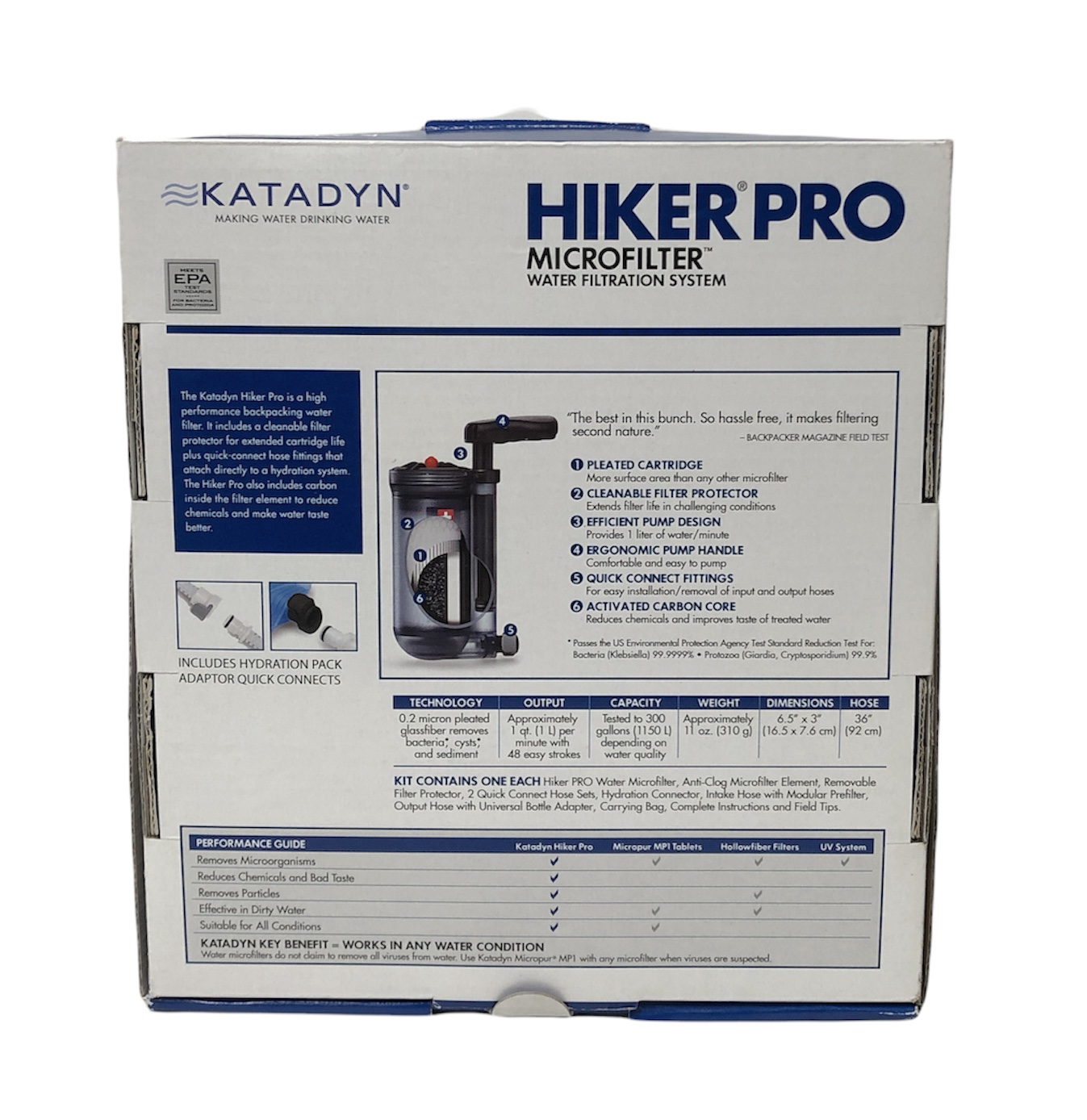 Katadyn Water Filter Hiker Pro