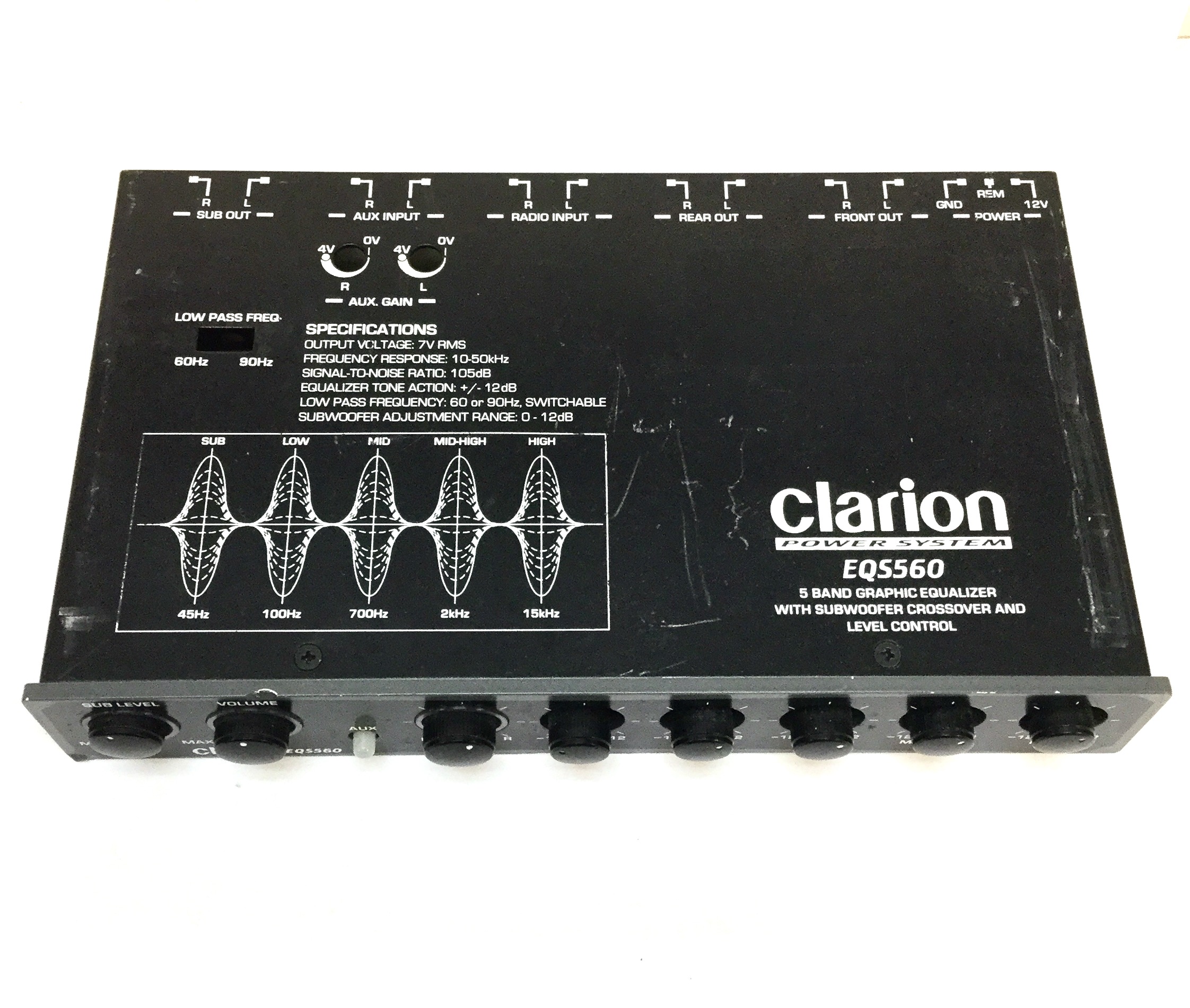 Clarion Equalizer EQS560