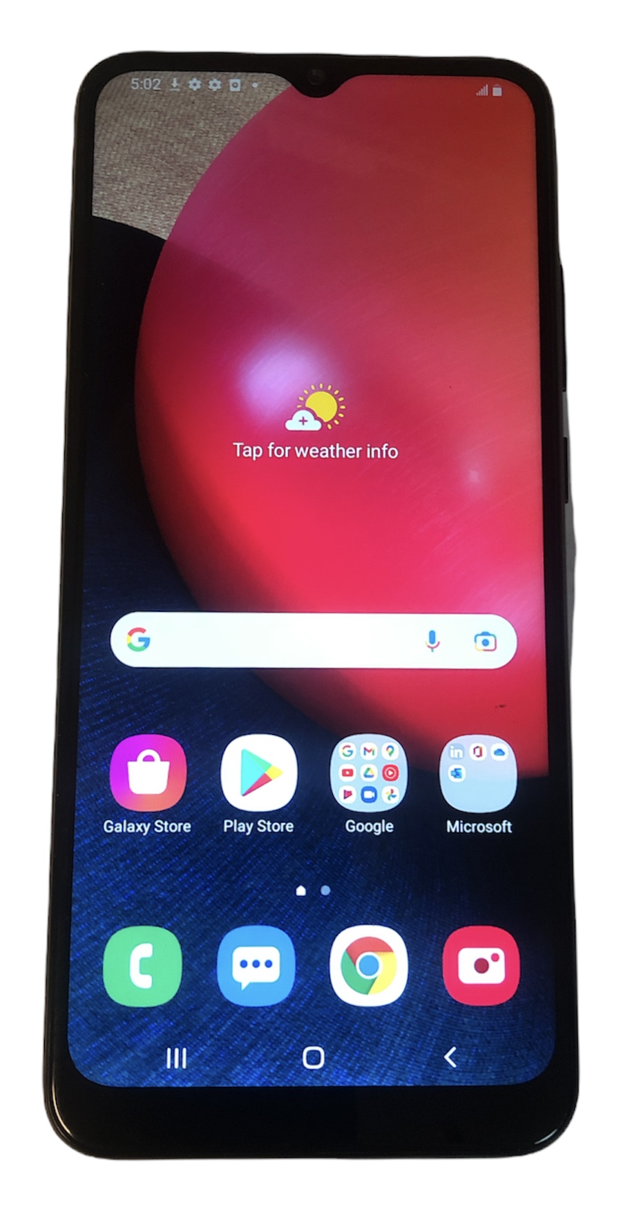 Samsung Cell phone SM-A025U