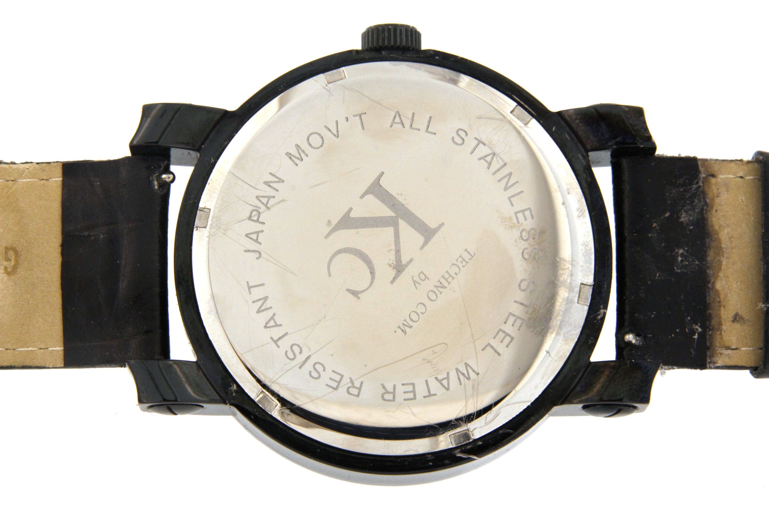 KC Techno Wrist watch World Map