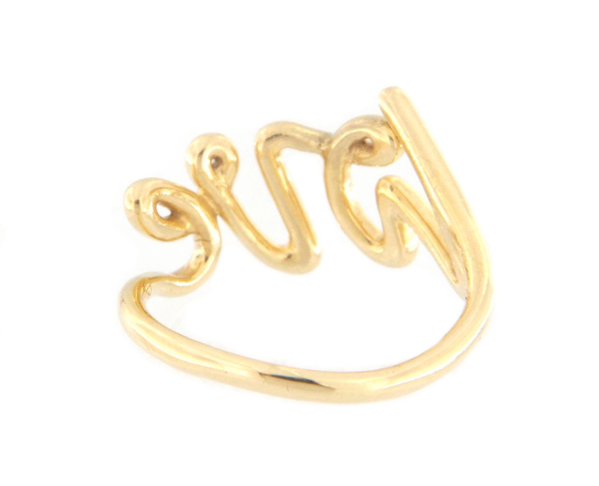 Tiffany & Co. "Paloma's Graffiti Love" Women's Fashion Ring