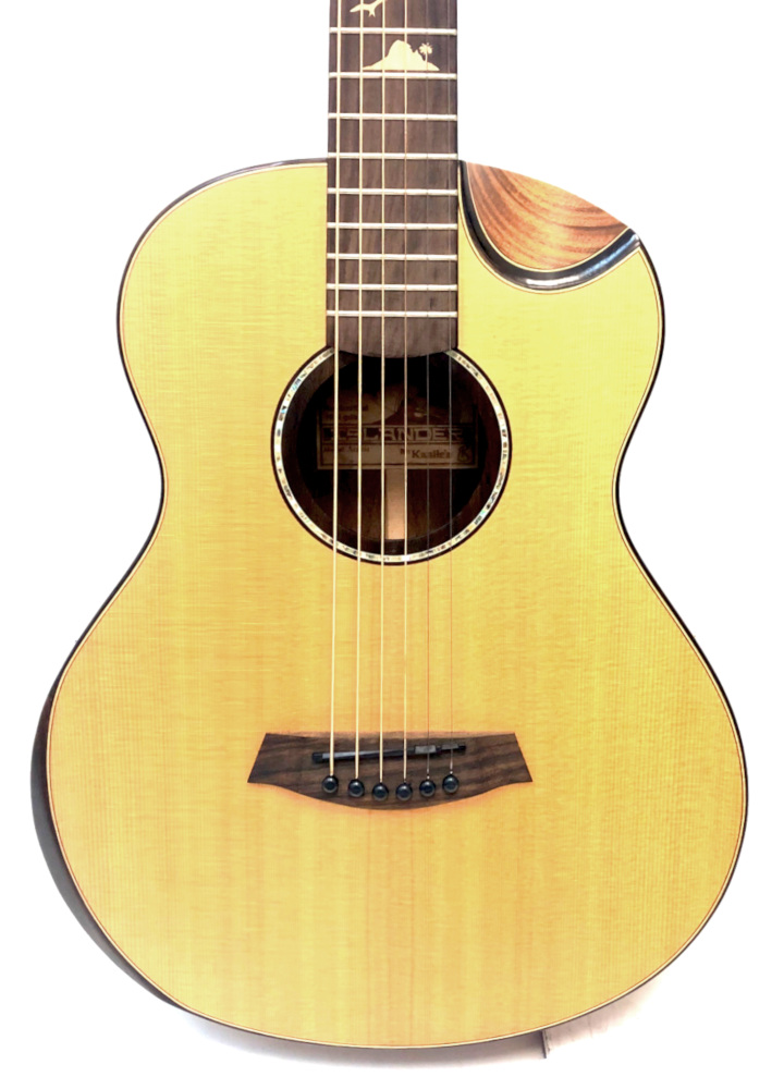 Islander Guitar - Acoustic Acacia Mini Guitar
