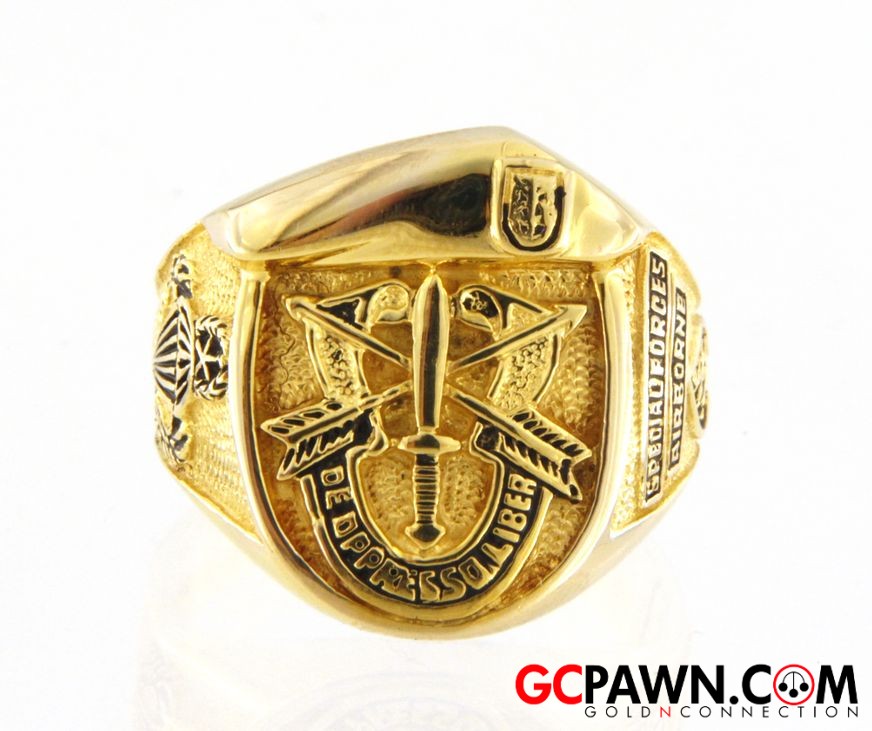 special forces crest ring