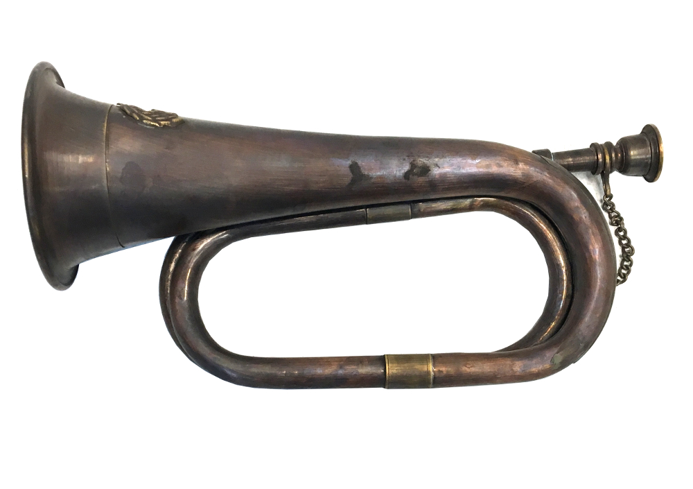 CSA Bugle Replica Civil War Bugle- CSA