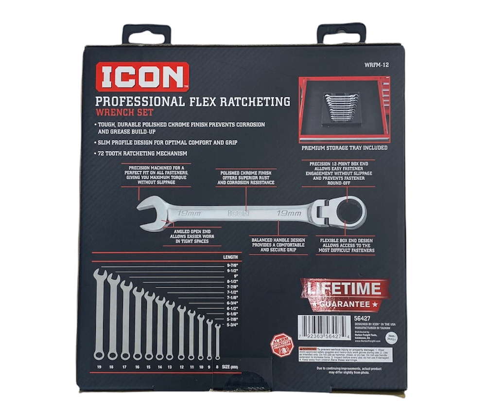ICON Loose hand tools WRFM-12