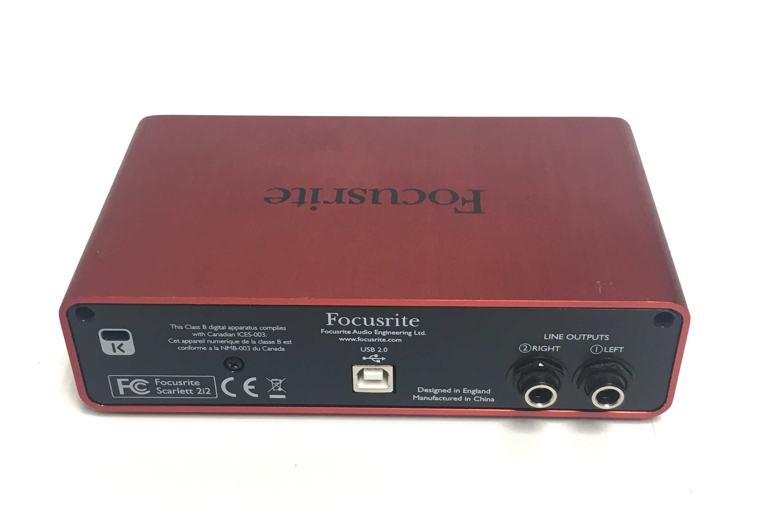 Focusrite MIDI Interface Scarlett 2i2